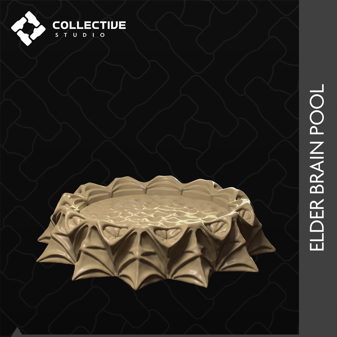 Elder Brain Pool | D&D Scatter Miniature | Collective Studio | 3D Print ...