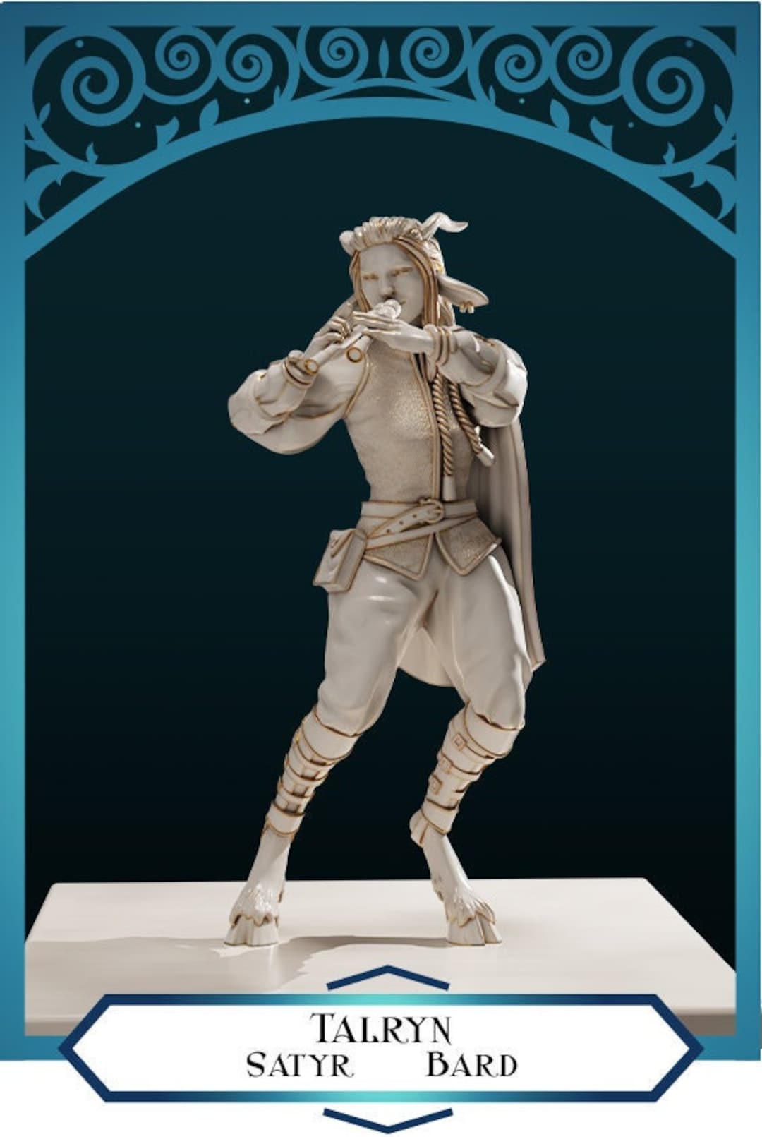 Satyr Bard | D&D Ttrpg Miniature | Dnd is A Woman | No Base - Etsy