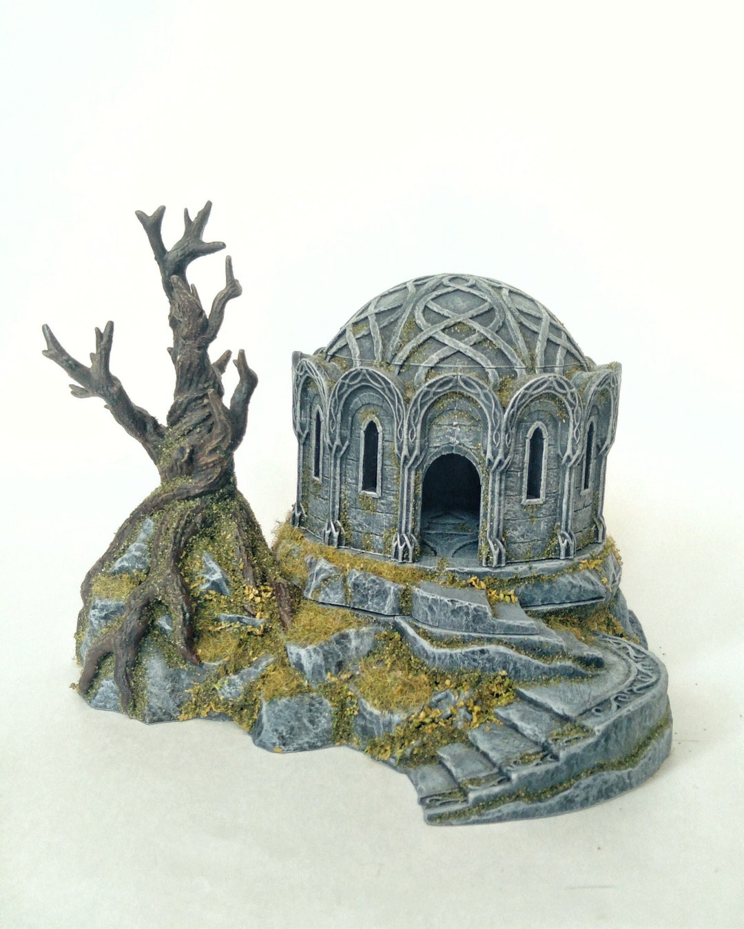 Elven Library | D&D TTRPG Playable 3D Printed Building | the Mines - Etsy