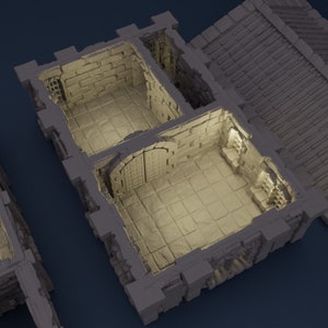 Medieval Bank | D&D TTRPG Playable 3D Printed Building Terrain Scenery ...