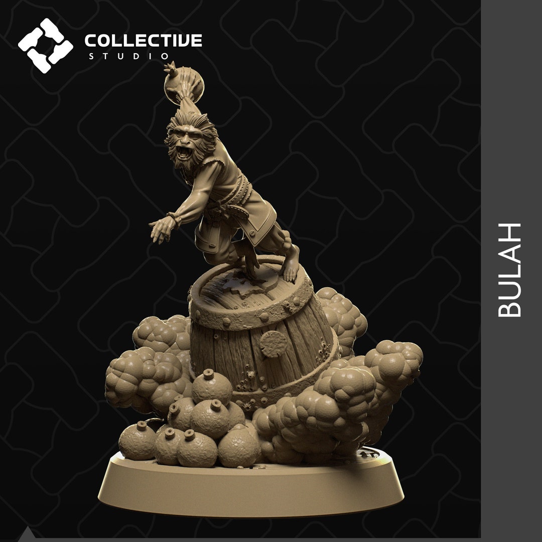 Bulah Monkey | Tabletop Gaming Mini or Display Figure | Collective ...