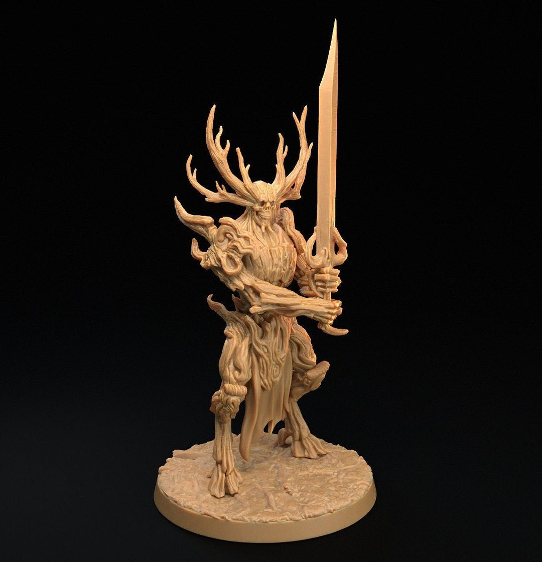 Dark Wardens Forest Satyr Faun Skeletons D&D Monster Miniature the ...