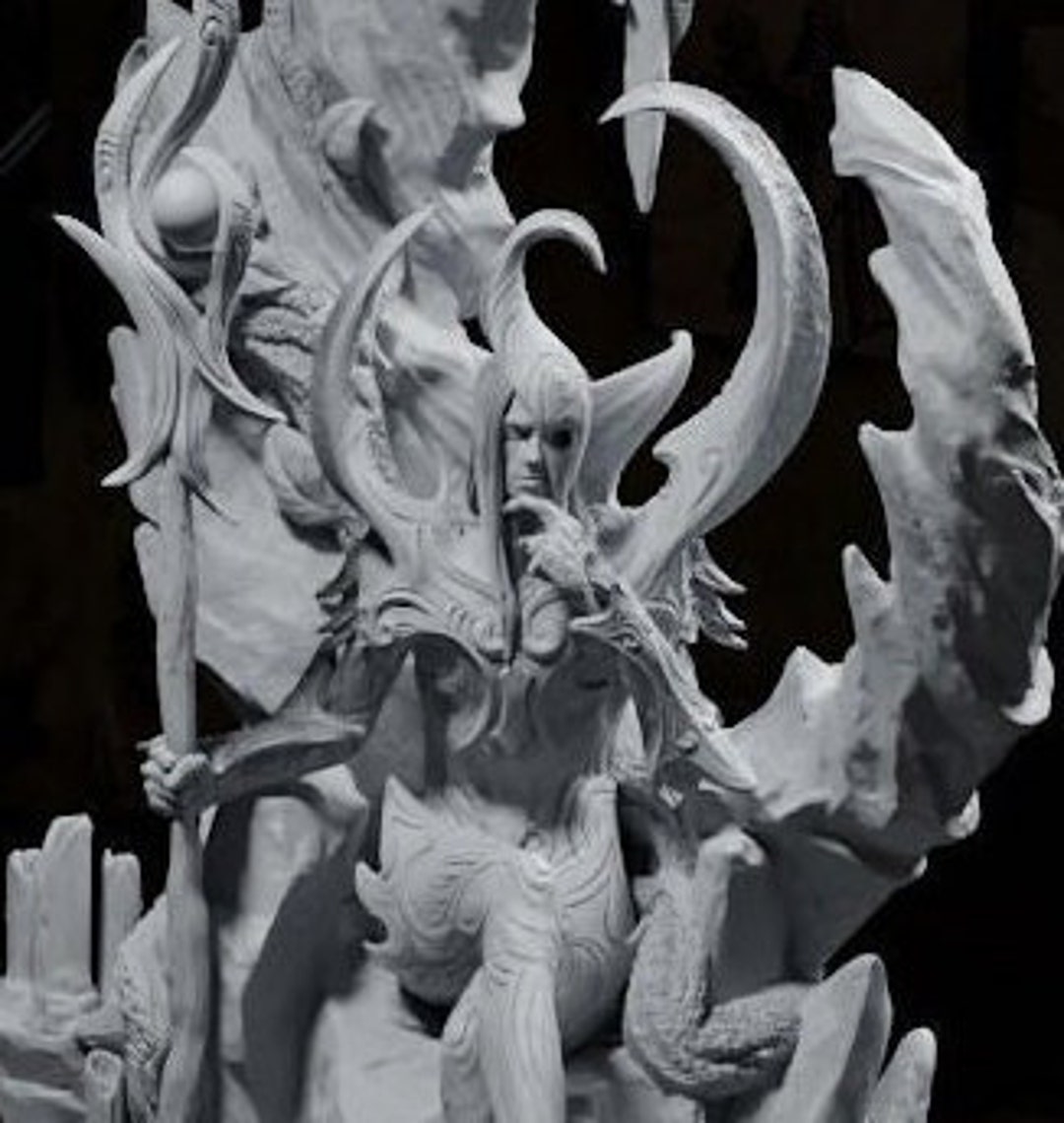 The Abandoned King, Fay Lord Tabletop Scale TTRPG D&D Miniature Cripta ...