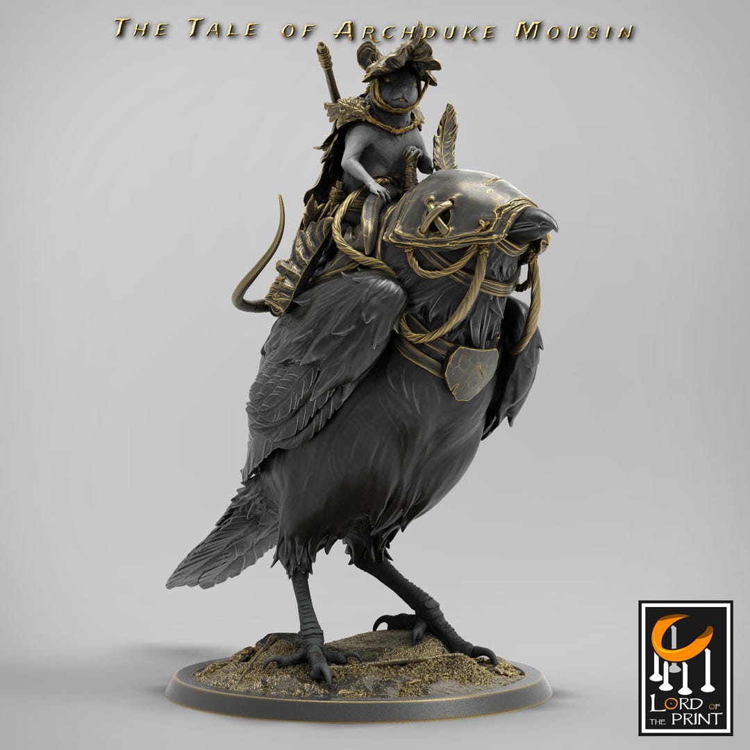 Magpie Stand, the Tale of Archduke Mousin | TABLETOP SCALE Monster ...