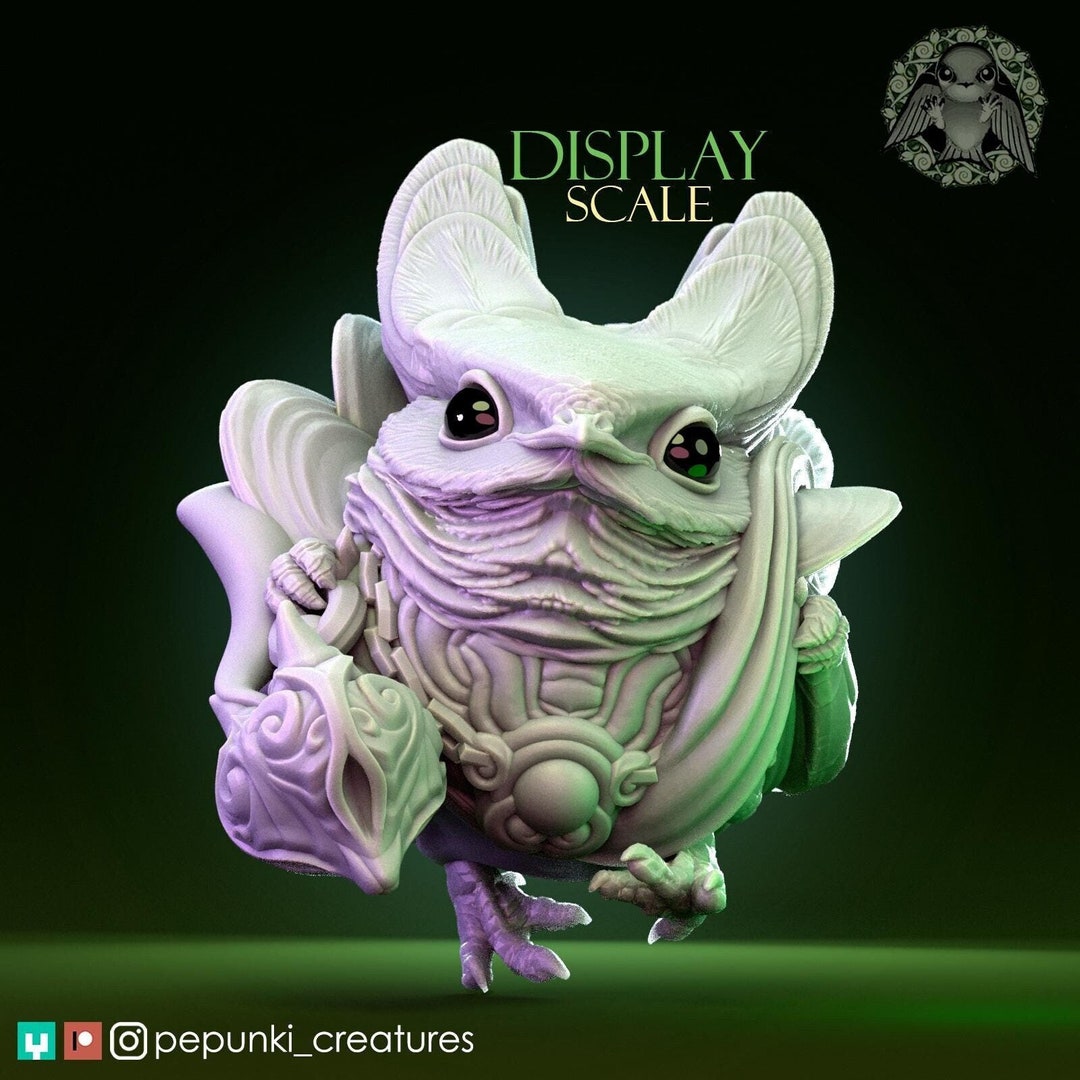 Fancy Boss Nightjar 56mm Display Model Pepunki Creatures Unpainted ...