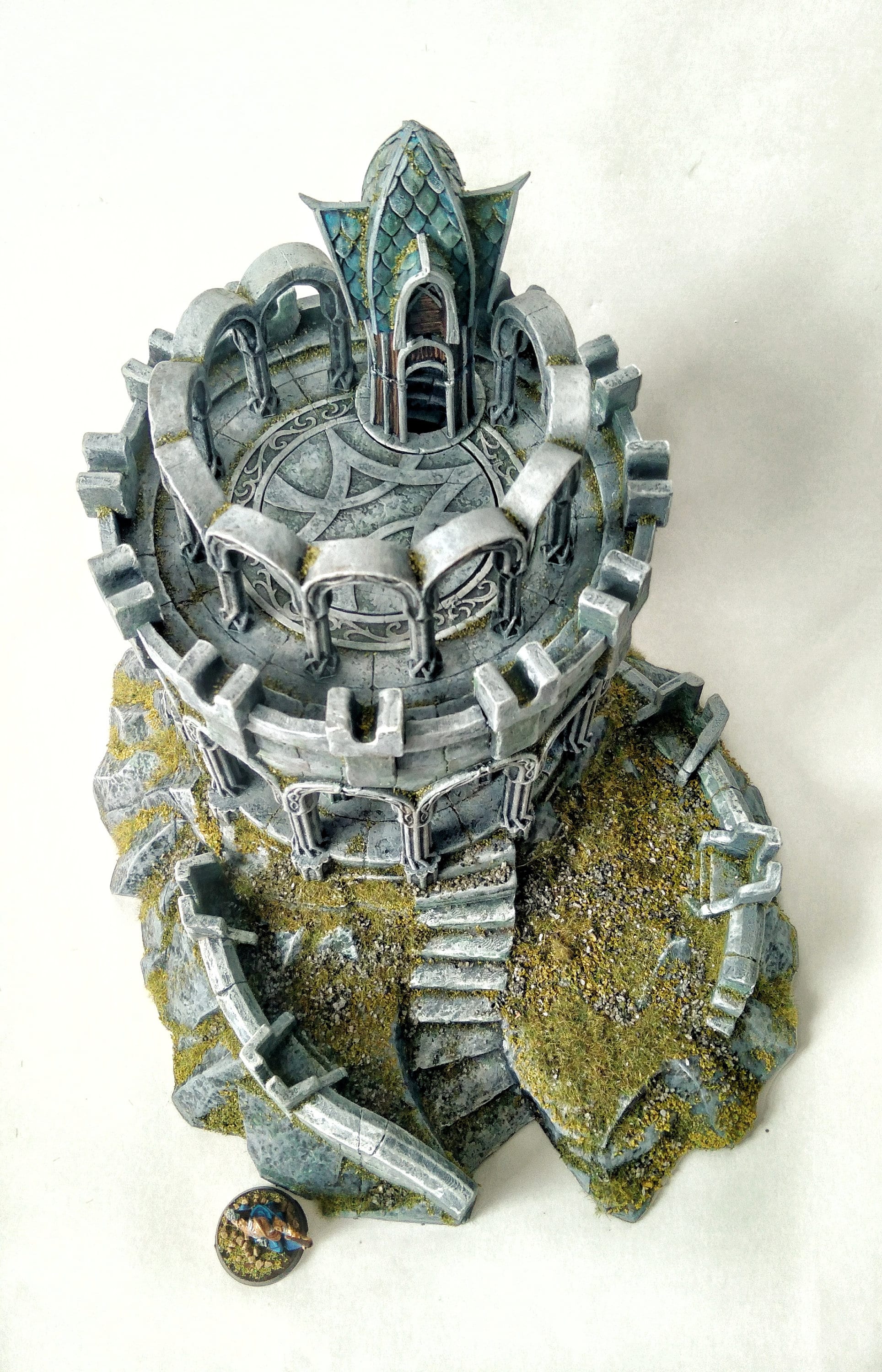 Elven Fort D&D TTRPG Playable 3D Printed Building the - Etsy