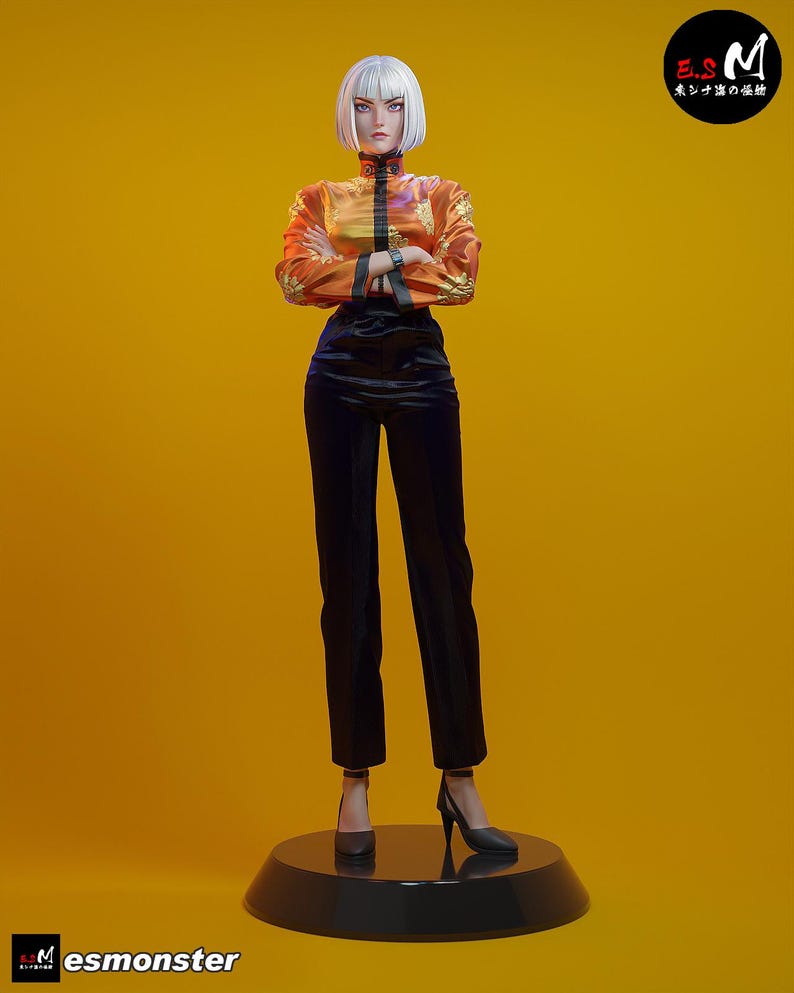Tang OC | Resin Garage Kit Sculpture Anime Video Game Fan Art Statue ...