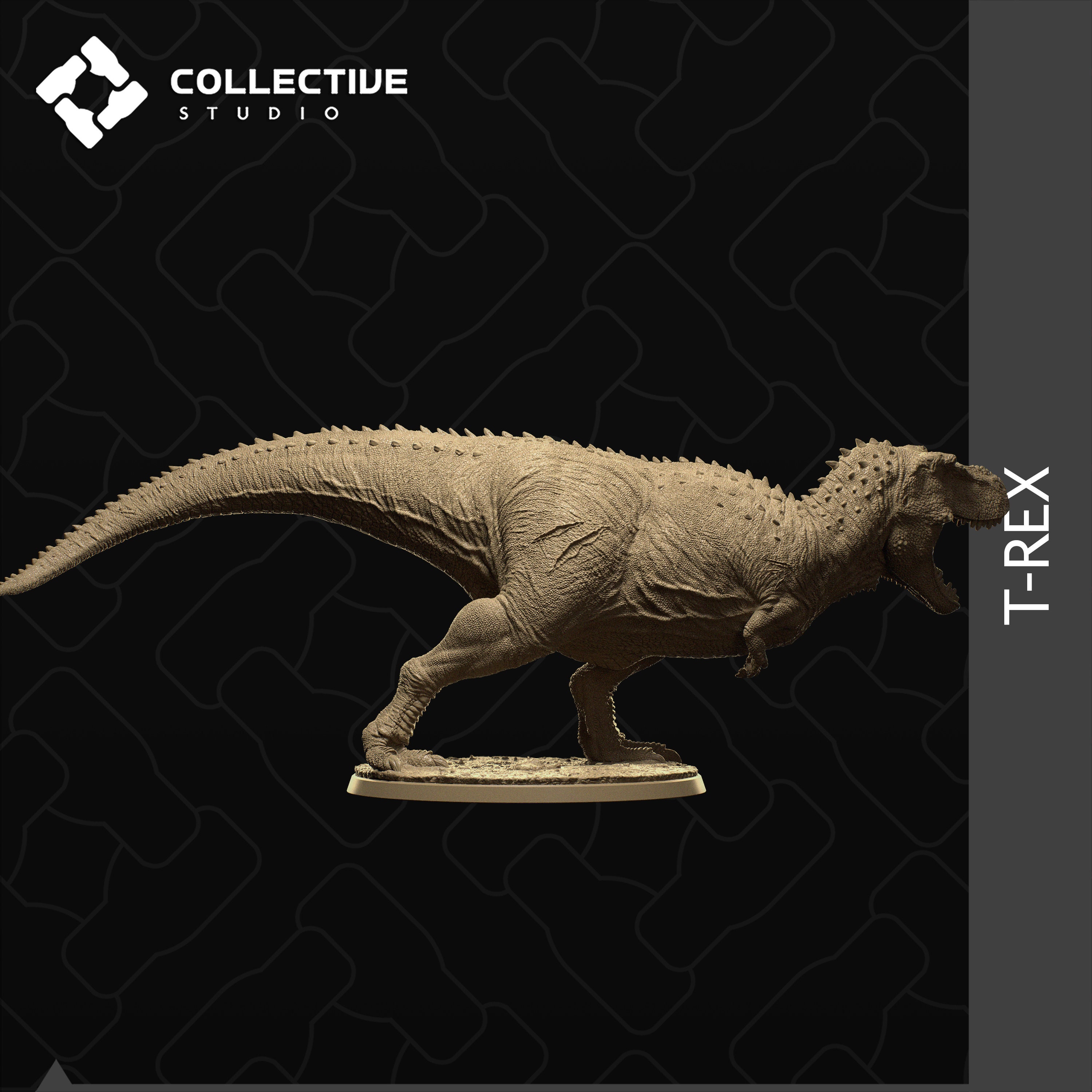 T-rex, Tyrannosaurus Rex, Escaped Dinosaur | Tabletop Gaming Mini or ...