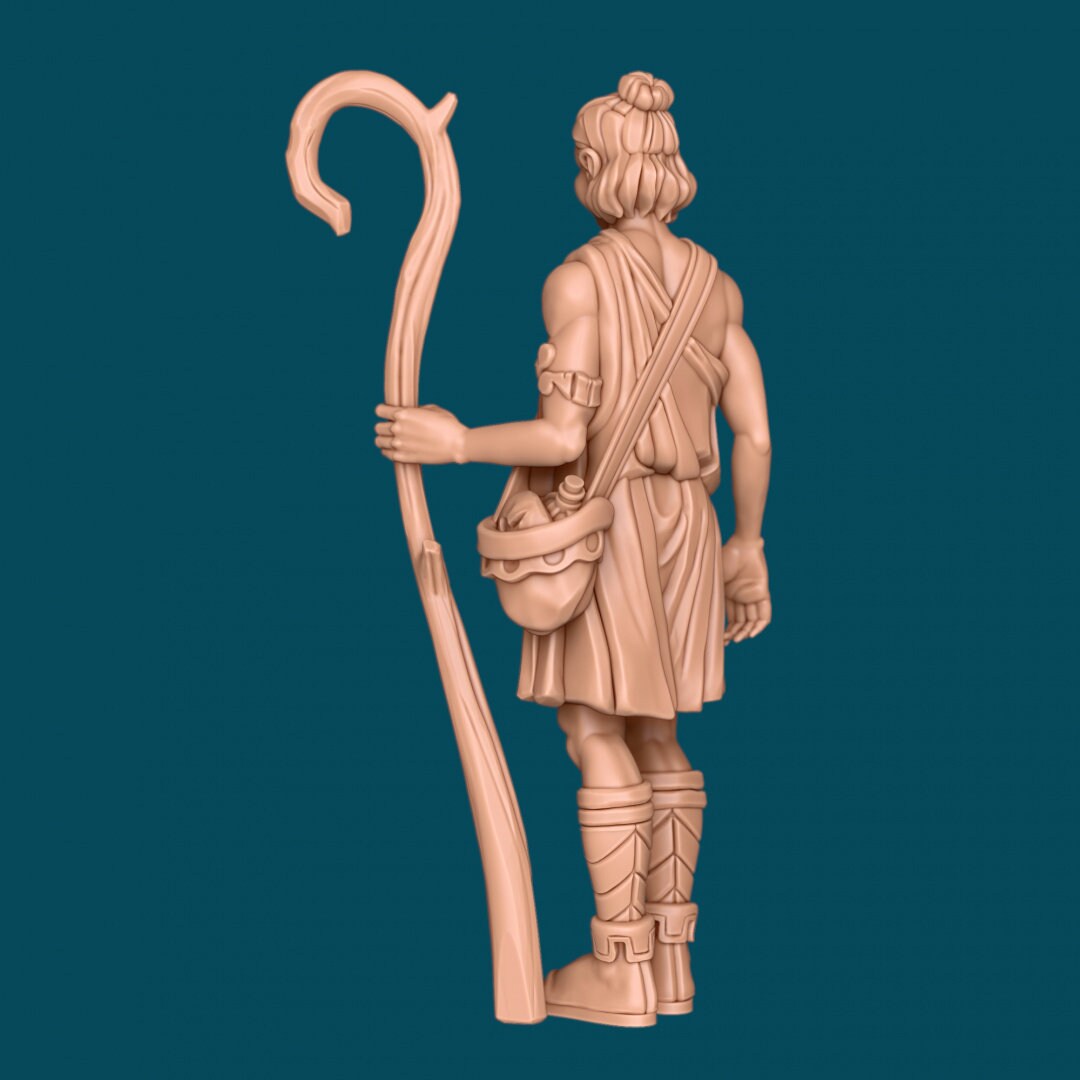 Arges a Cyclops Teen TABLETOP SCALE TTRPG D&D Miniature - Etsy