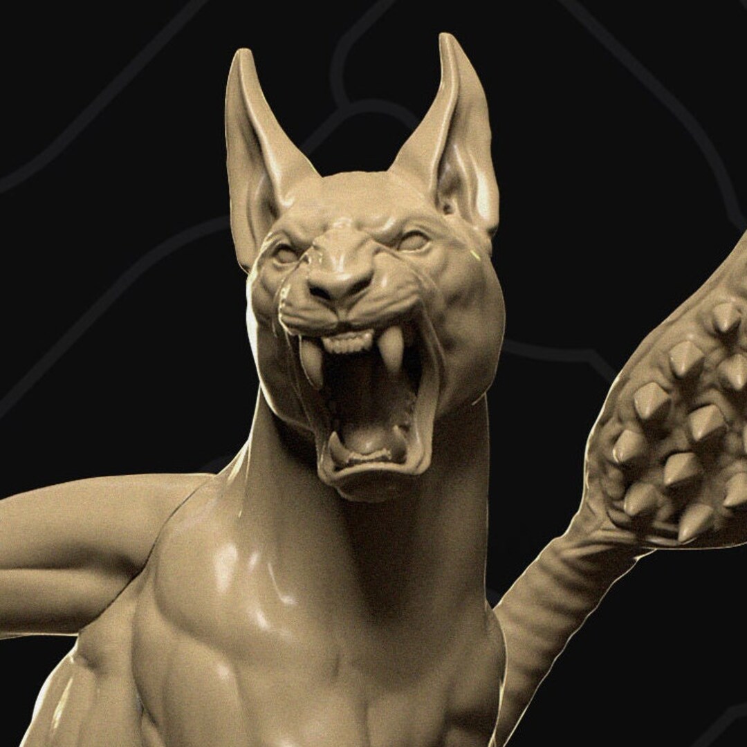Displacer Beast, Cat | Tabletop Gaming Mini or Display Figure ...