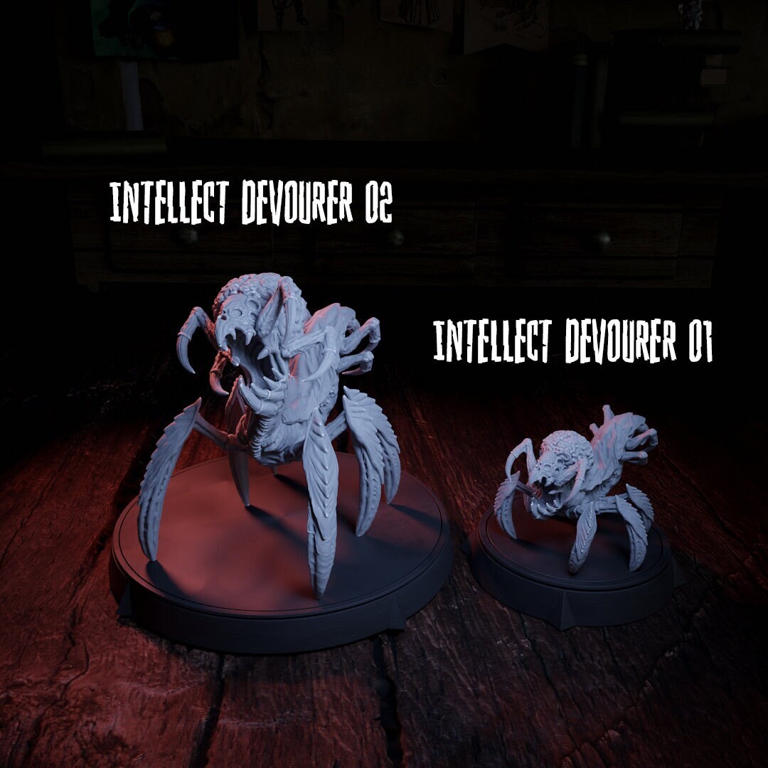 Intellect Devourer | TABLETOP SCALE | TTRPG Miniature | Cripta Studios - Etsy