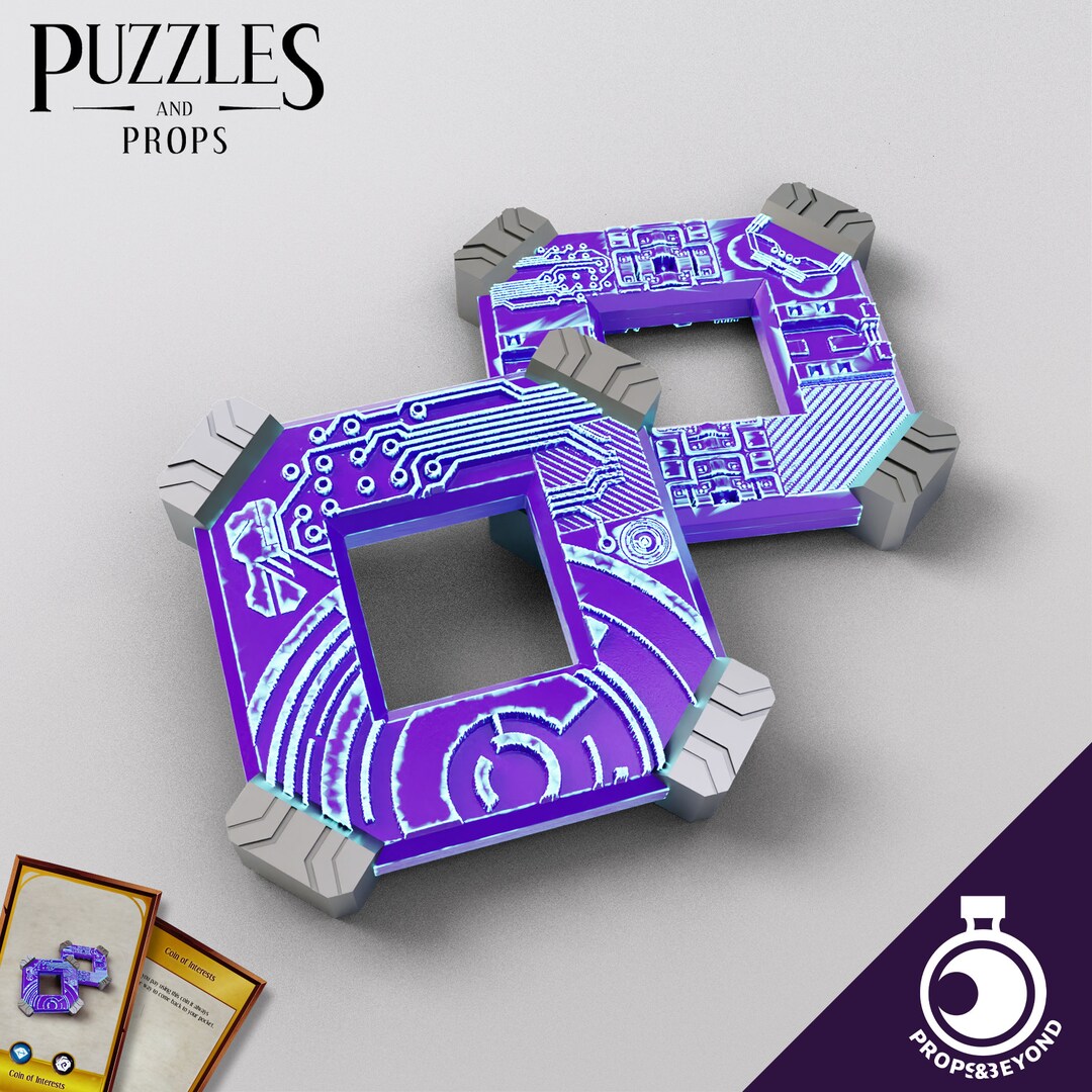 Coin of Interest | Dnd TTRPG LARP Gaming Prop | Puzzles & Props - Etsy