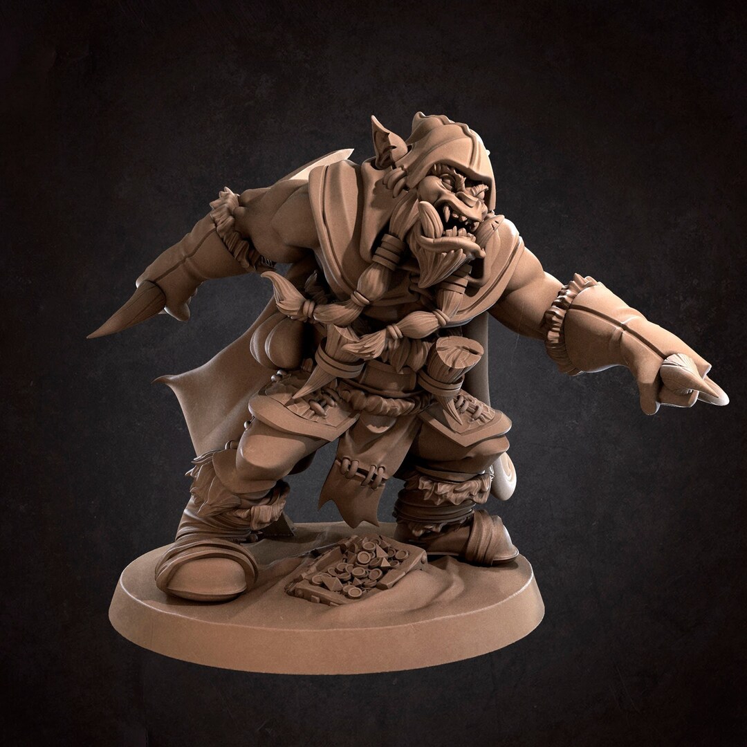 Bugbear Reaver, Rogue TABLETOP SCALE D&D TTRPG Miniature Bite the ...