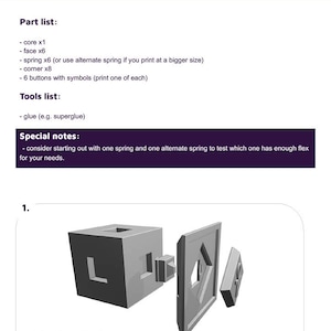 Cube of Force | Dnd TTRPG LARP Gaming Prop | Puzzles & Props - Etsy