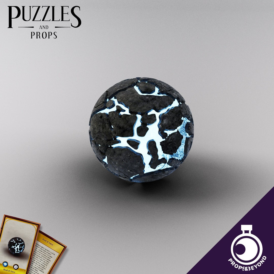 Bead of Force | Dnd TTRPG LARP Gaming Prop | Puzzles & Props - Etsy