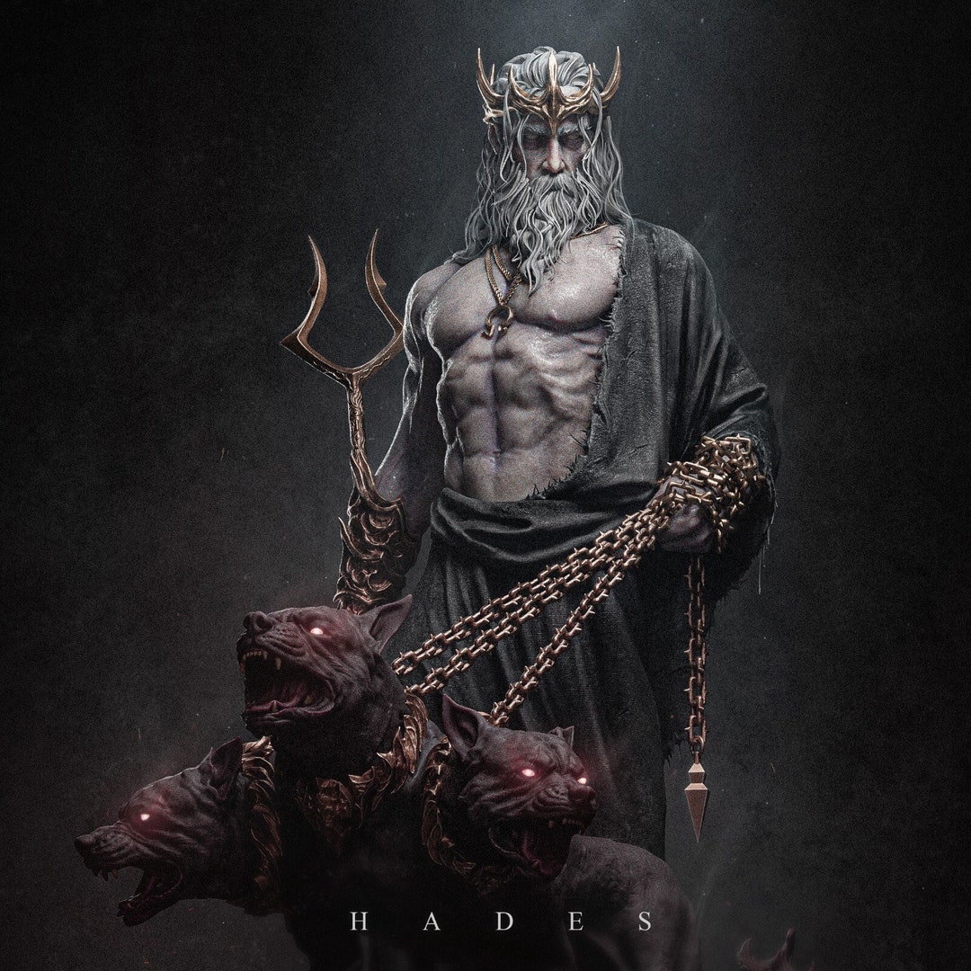 Hades Statue, Greek God of the Underworld, Resin Garage Kit (1:12 Scale ...