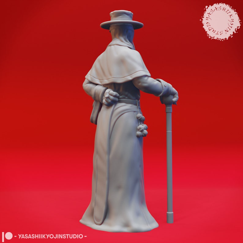 Plague Doctor | TABLETOP SCALE | TTRPG Monster Miniature | Yasashii ...