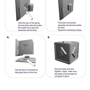 Cube of Force | Dnd TTRPG LARP Gaming Prop | Puzzles & Props - Etsy