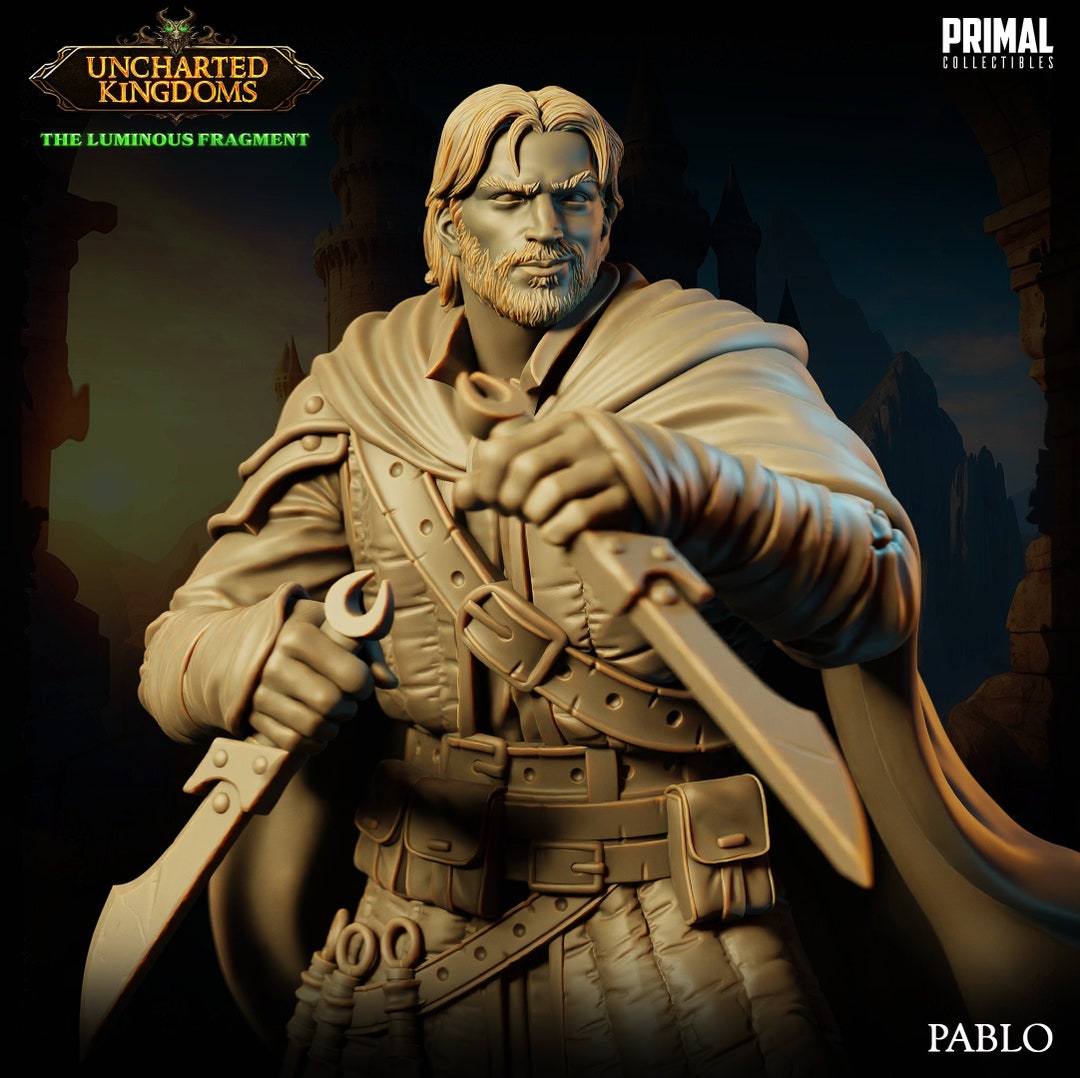 Rogue Pablo | Tabletop Scale | TTRPG D&D Miniature | Primal ...