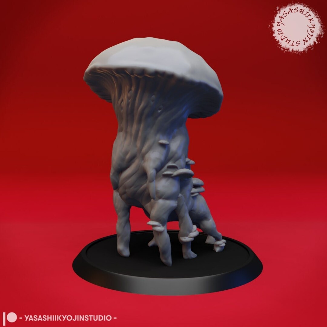 Myconid TABLETOP SCALE D&D TTRPG Monster Miniature Yasashii Kyojin ...