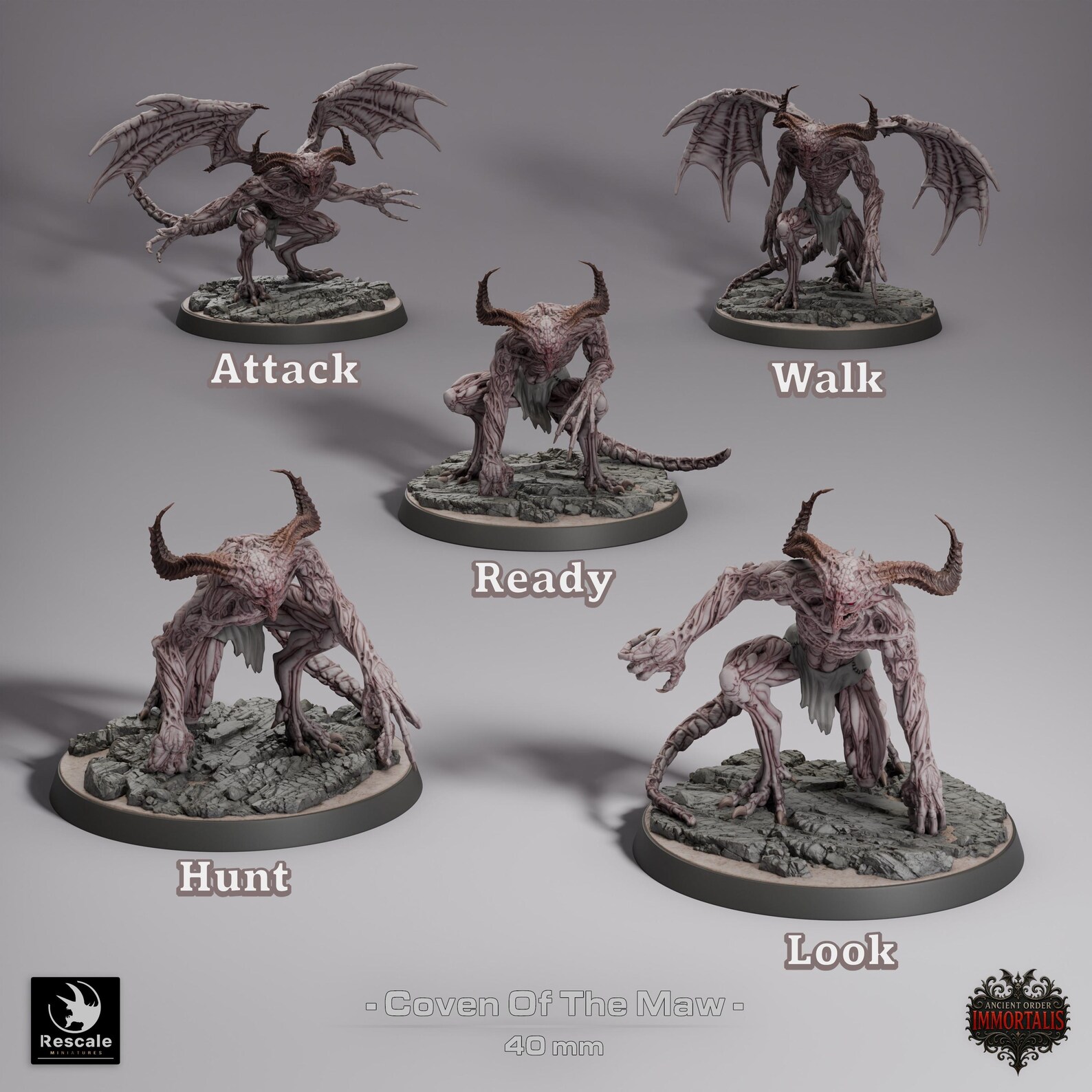 Coven of the Maw, Ancient Order Immortalis | D&D TTRPG Miniature ...