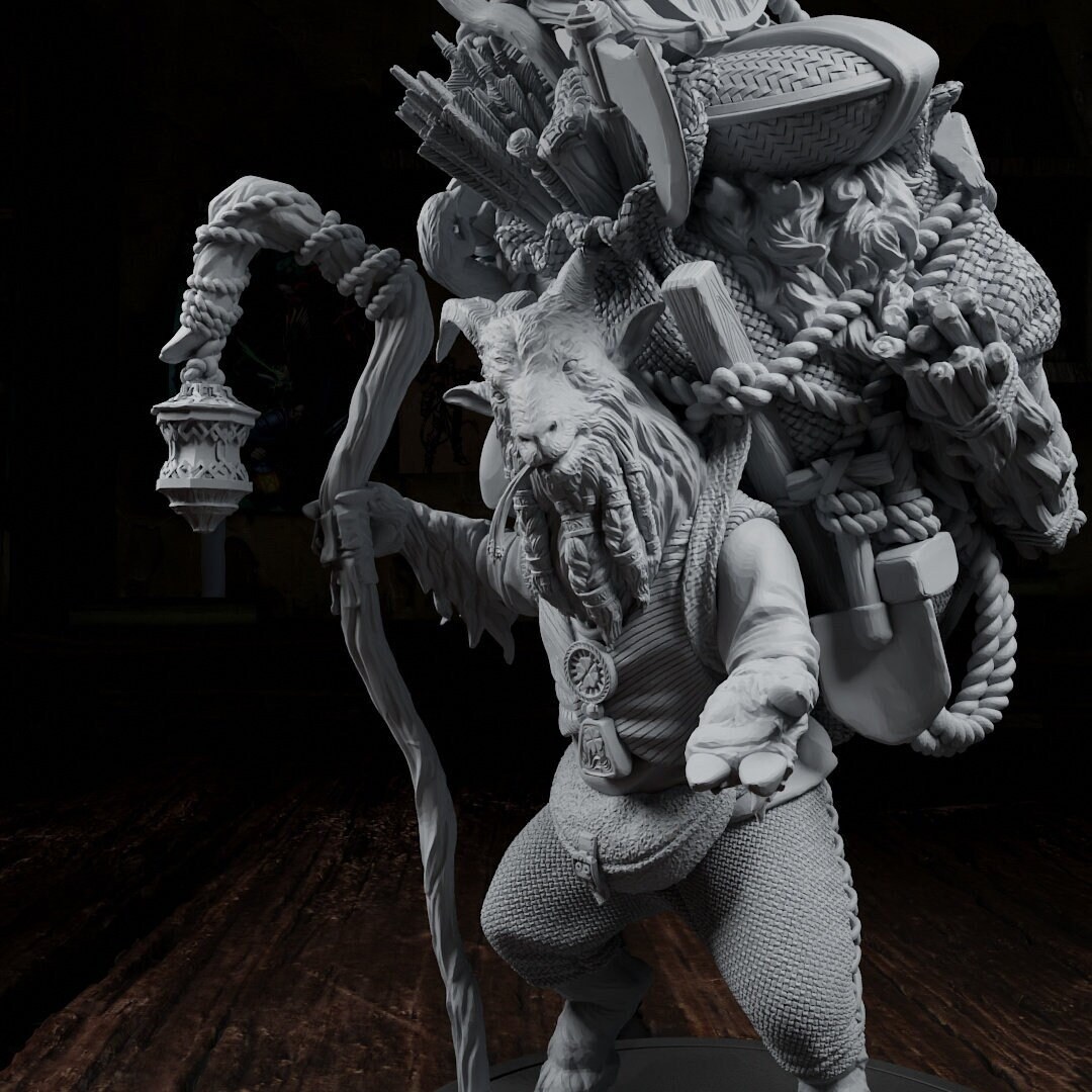 Peten Climber, Feywild Merchant | Tabletop, Display Scale, Bust | TTRPG ...