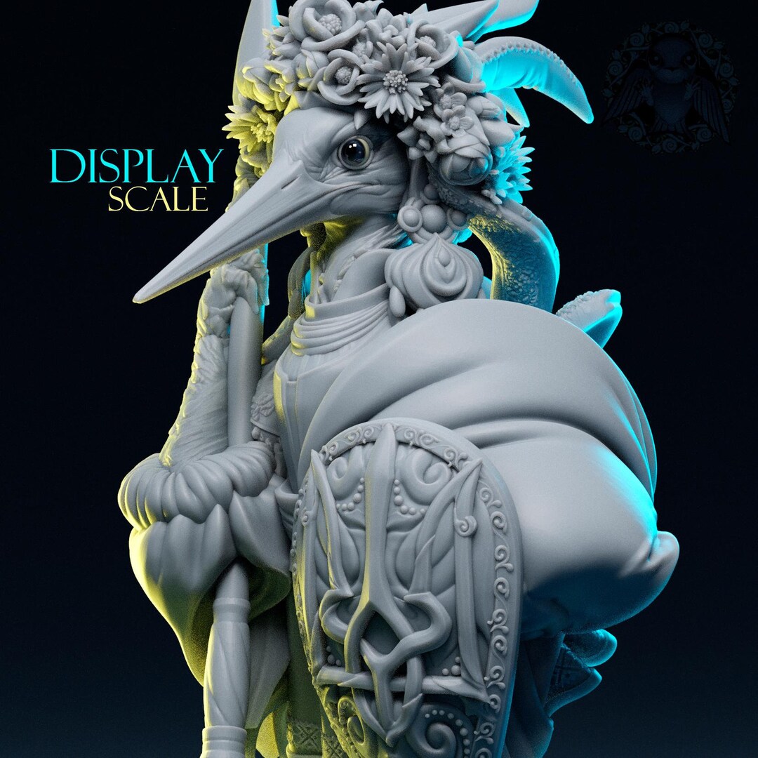 Ukraine Stork Guardian | Tabletop and Display Scale | D&D TTRPG ...