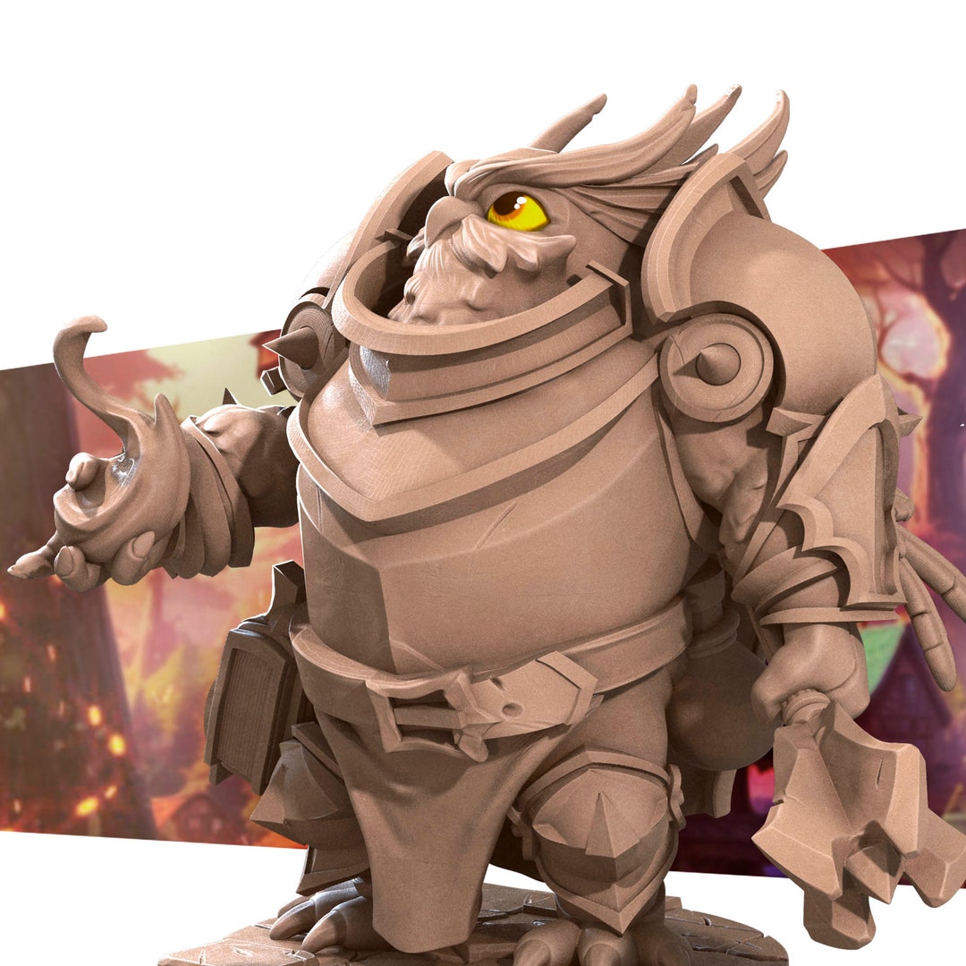 Owlfolk Cleric, Owlin | Tabletop Scale | D&D Ttrpg Miniature | Bite the ...