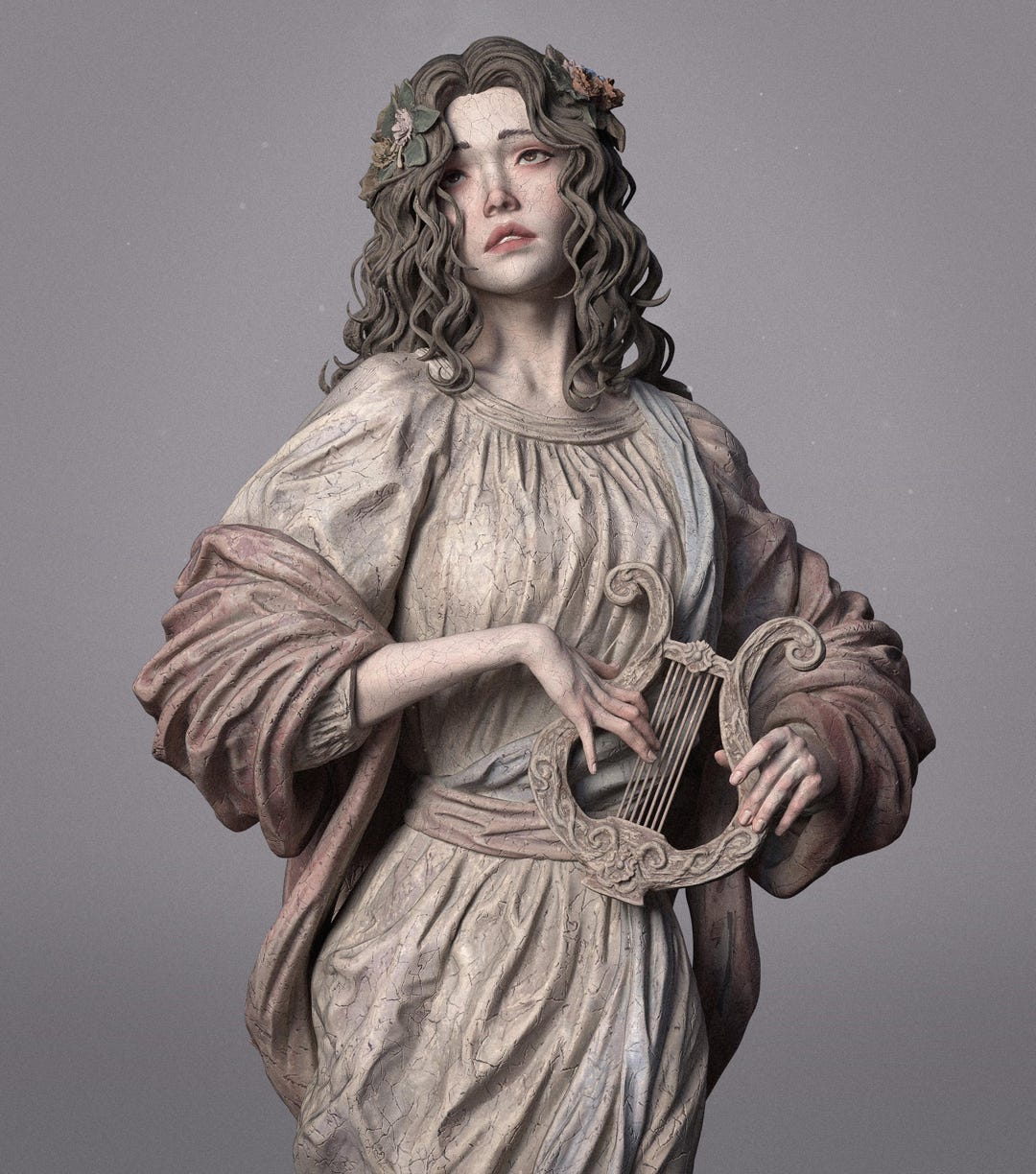 1:12 Muse, Greek Mythology | 3D Printed Resin Garage Kit Figure | CA 3D ...
