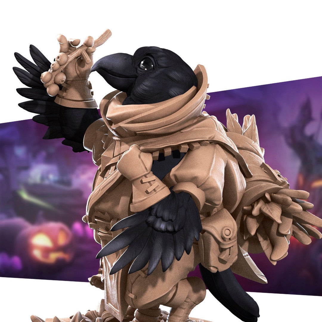 Kenku Sister Berry | Tabletop Scale | Dnd TTRPG Miniature | Bite the ...