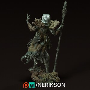 Yelhana Fathomless Warlock Sea Ocean Deep | Garage Resin Kit Statue | D ...