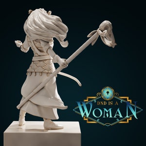 Tiefling Warlock Nithlia TABLETOP SCALE TTRPG Miniature the Printing Goes Ever on Dnd is A Woman ...