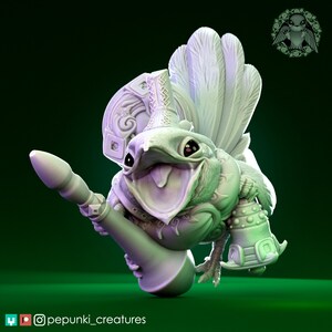 Herald Nightjar D&D TTRPG Miniature Pepunki Creatures - Etsy