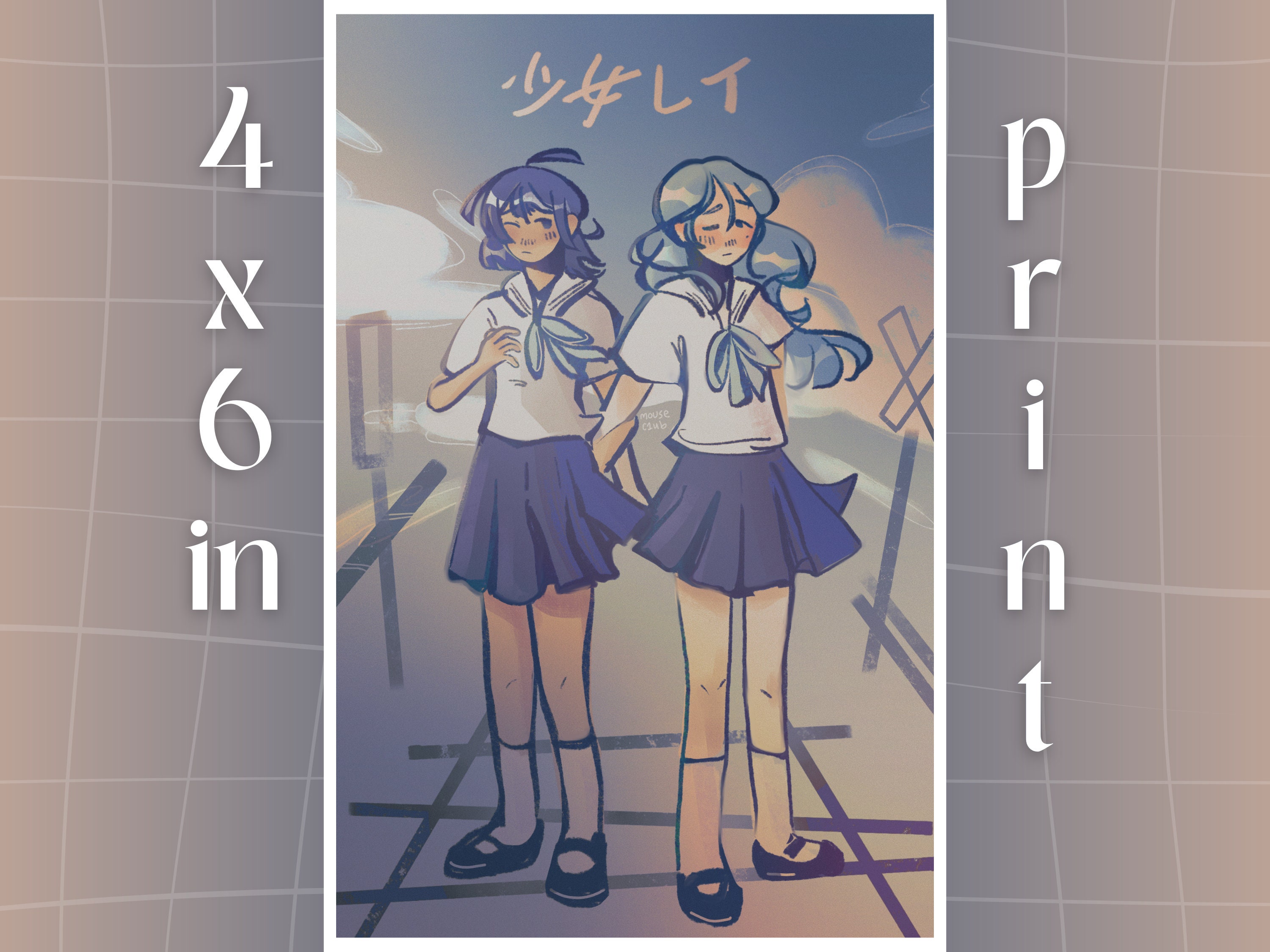 Shoujo Rei Art Print | Project Sekai Fanart - Etsy