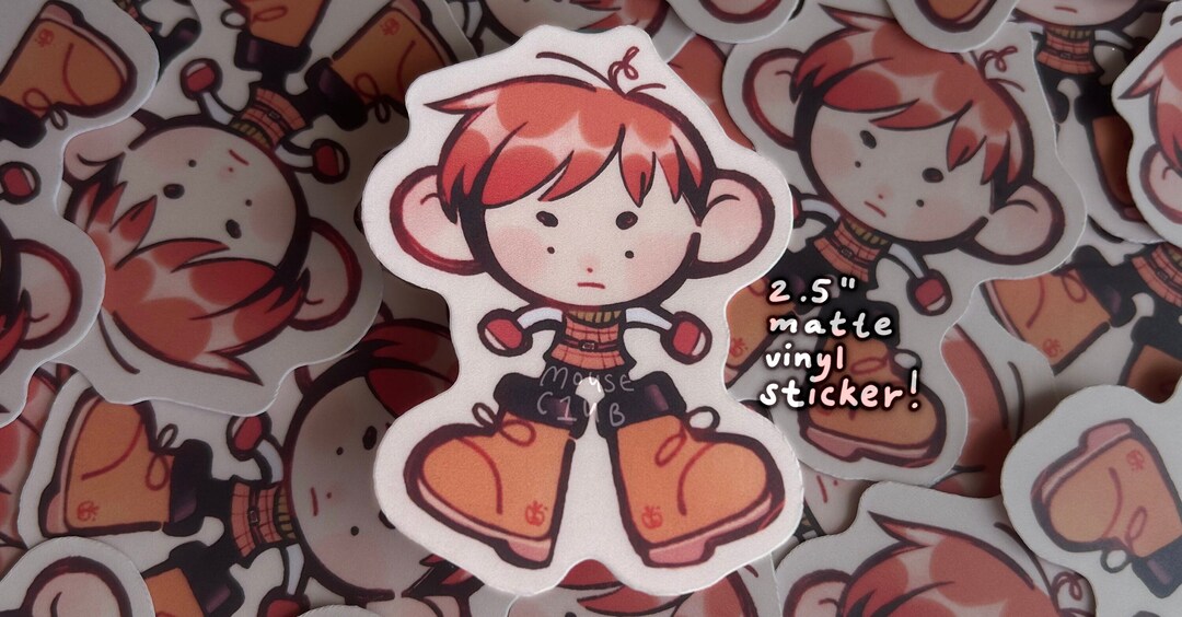 Chilchuck Timbs 2.5 Sticker Dungeon Meshi - Etsy