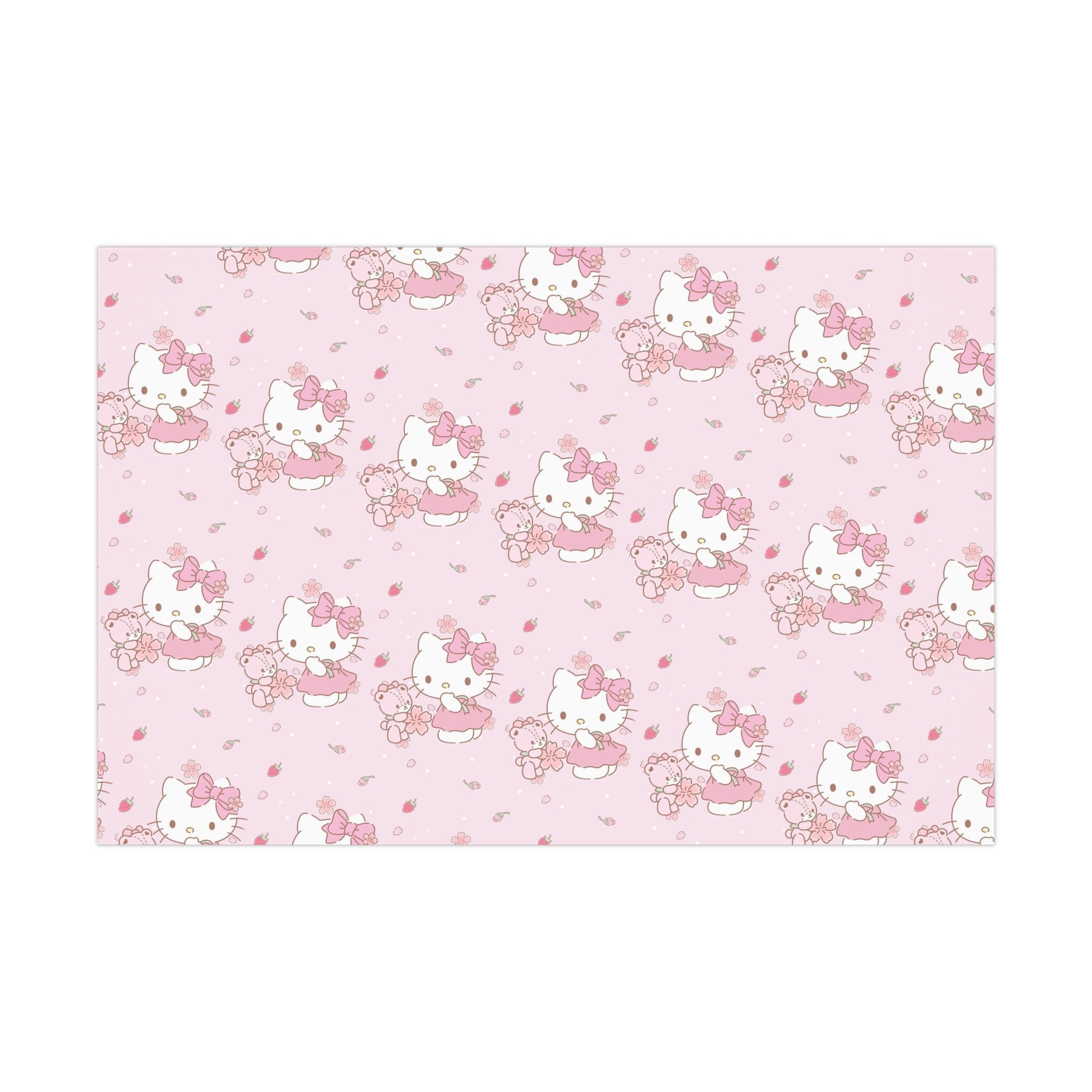 Hello Kitty Gift Wrap Papers | Kawaii Wrapping Paper | Wrapping Paper ...