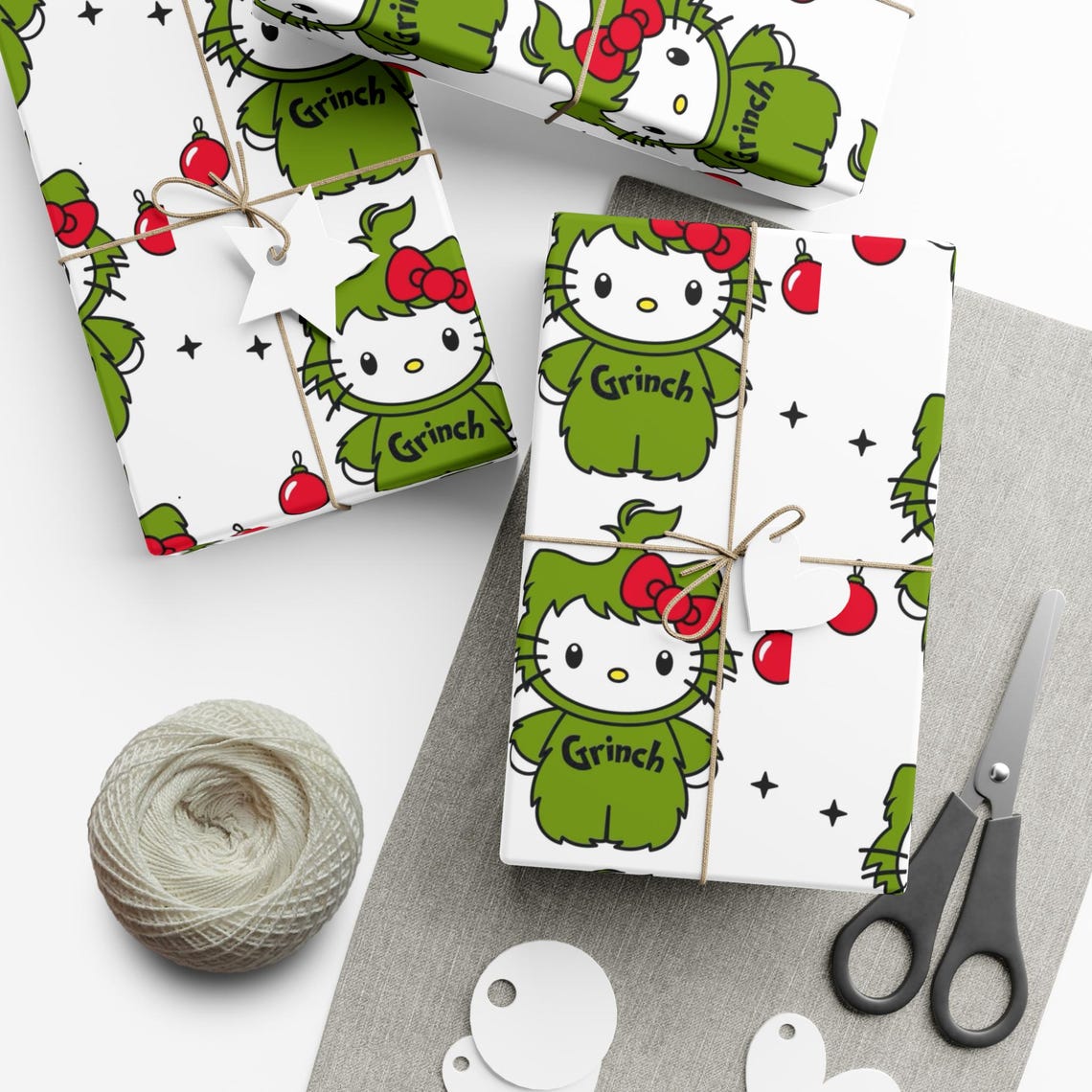 Hello Kitty Gift Wrap Papers Kawaii Wrapping Paper Wrapping Paper Sheet ...