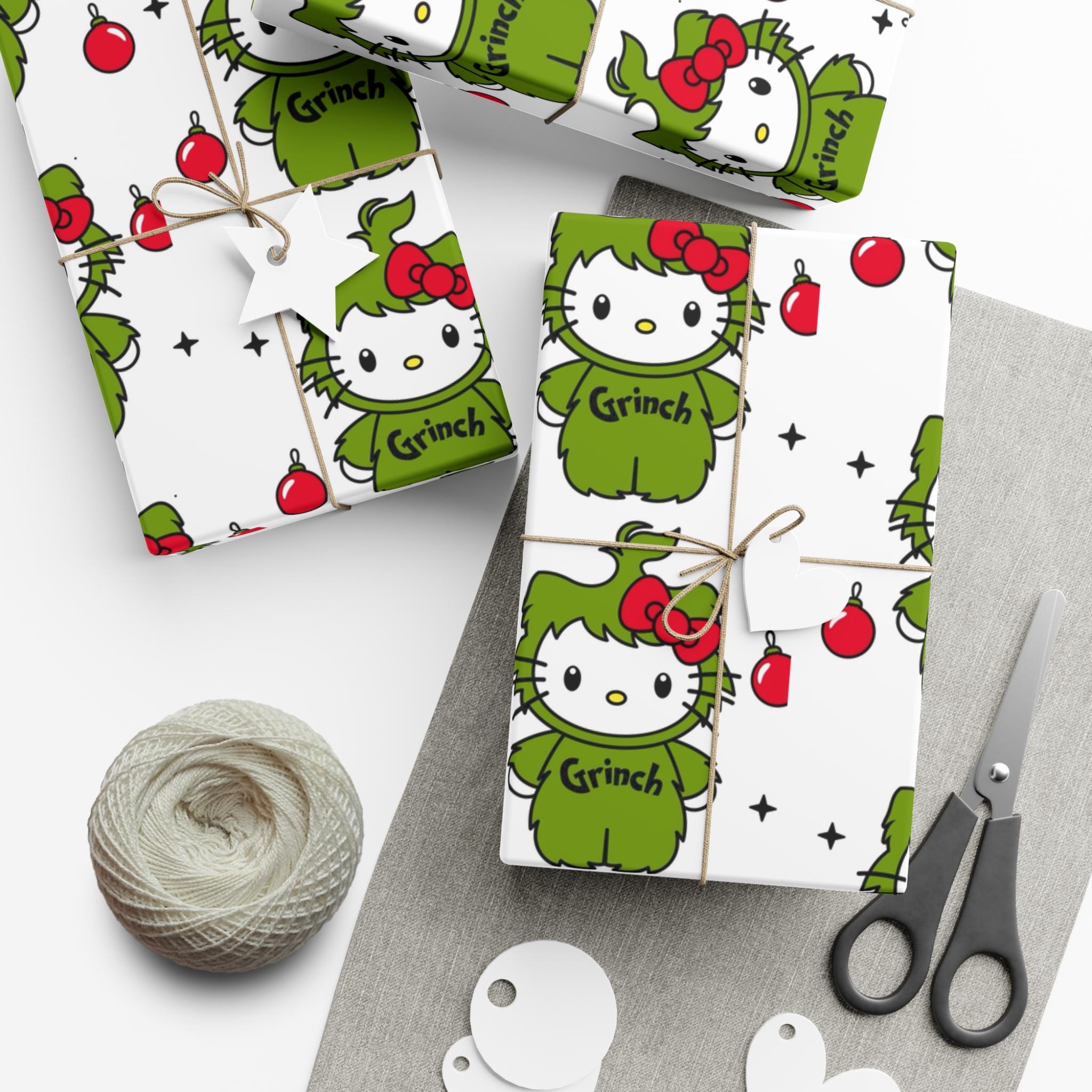 Hello Kitty Gift Wrap Papers Kawaii Wrapping Paper Wrapping Paper Sheet ...