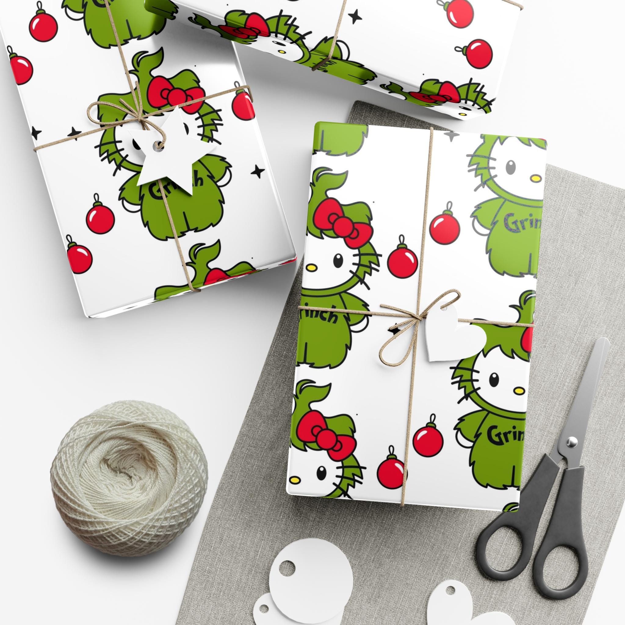 Hello Kitty Gift Wrap Papers Kawaii Wrapping Paper Wrapping Paper Sheet ...