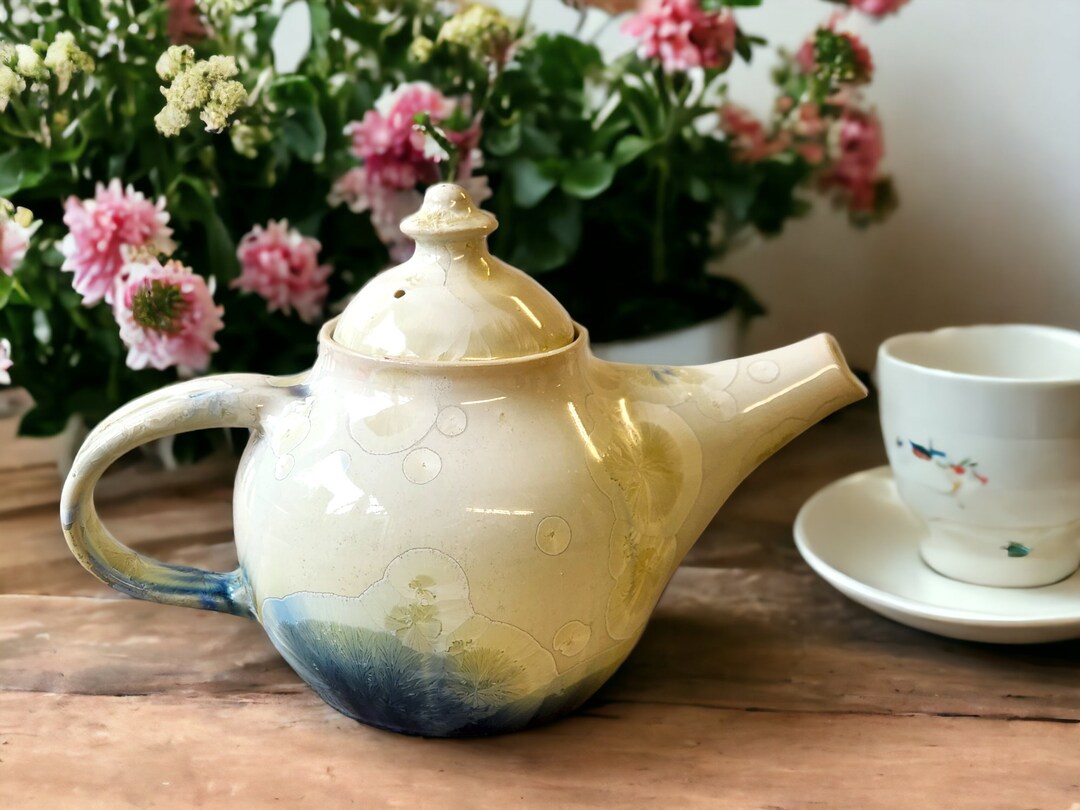 Handmade Ceramic Teapot Unique Pottery Teapot Housewarming Gift Tea ...