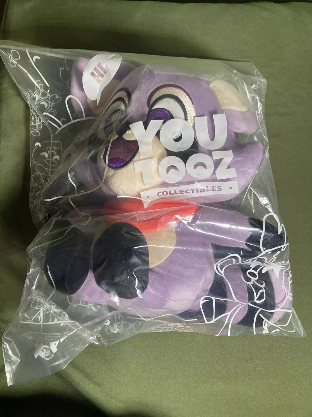 Youtooz Rambley the Raccoon Plush Indigo Park - Etsy