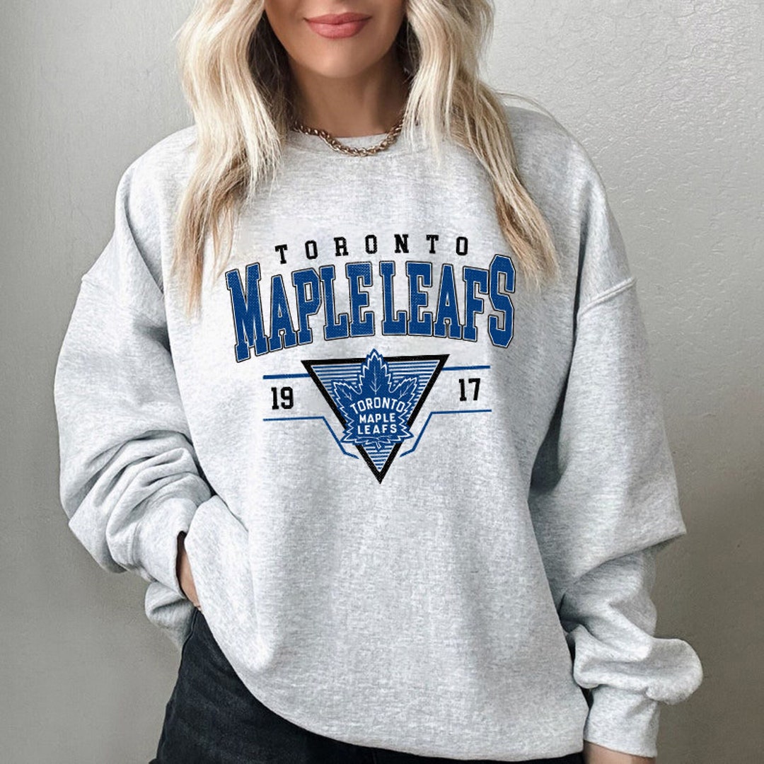 Vintage 90s Toronto Maple Leafs Hockey Sweatshirt, Toronto Maple Leafs Crewneck Shirt, Jersey ...