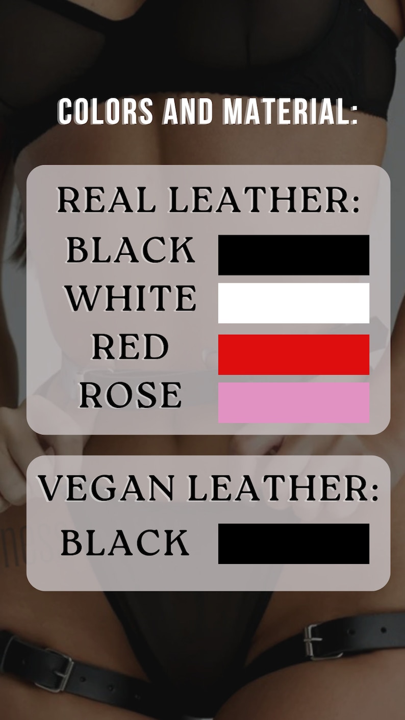 Legs Harness, Thigh Bondage Harness, BDSM Hips Harness, Black Leather ...