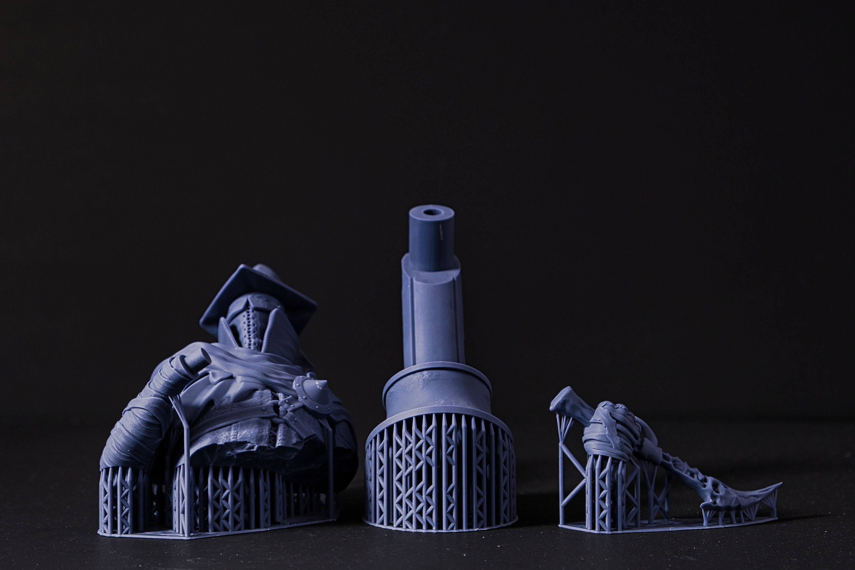 Abyss Watcher Dark Souls 3D Printed Bust Resin Fotis Mint-8k - Etsy