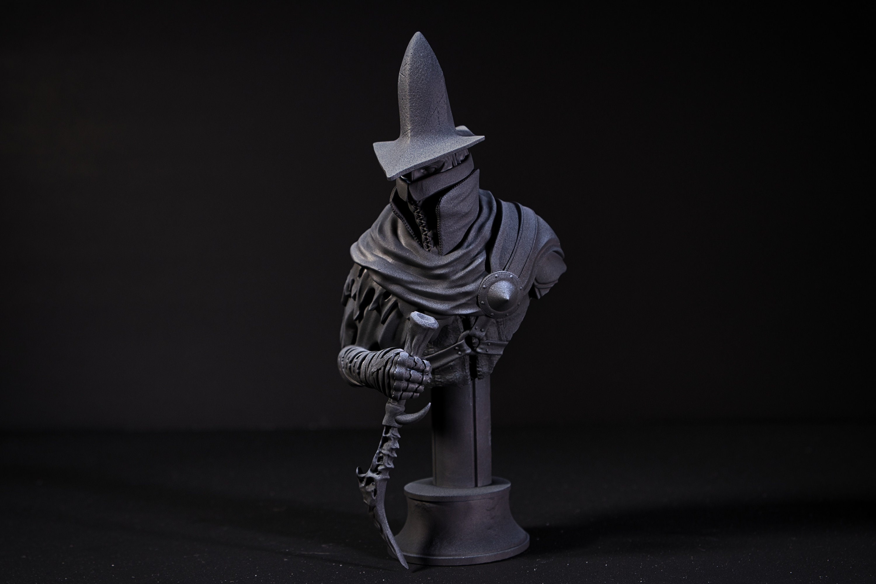 Abyss Watcher Dark Souls 3D Printed Bust Resin Fotis Mint-8k - Etsy
