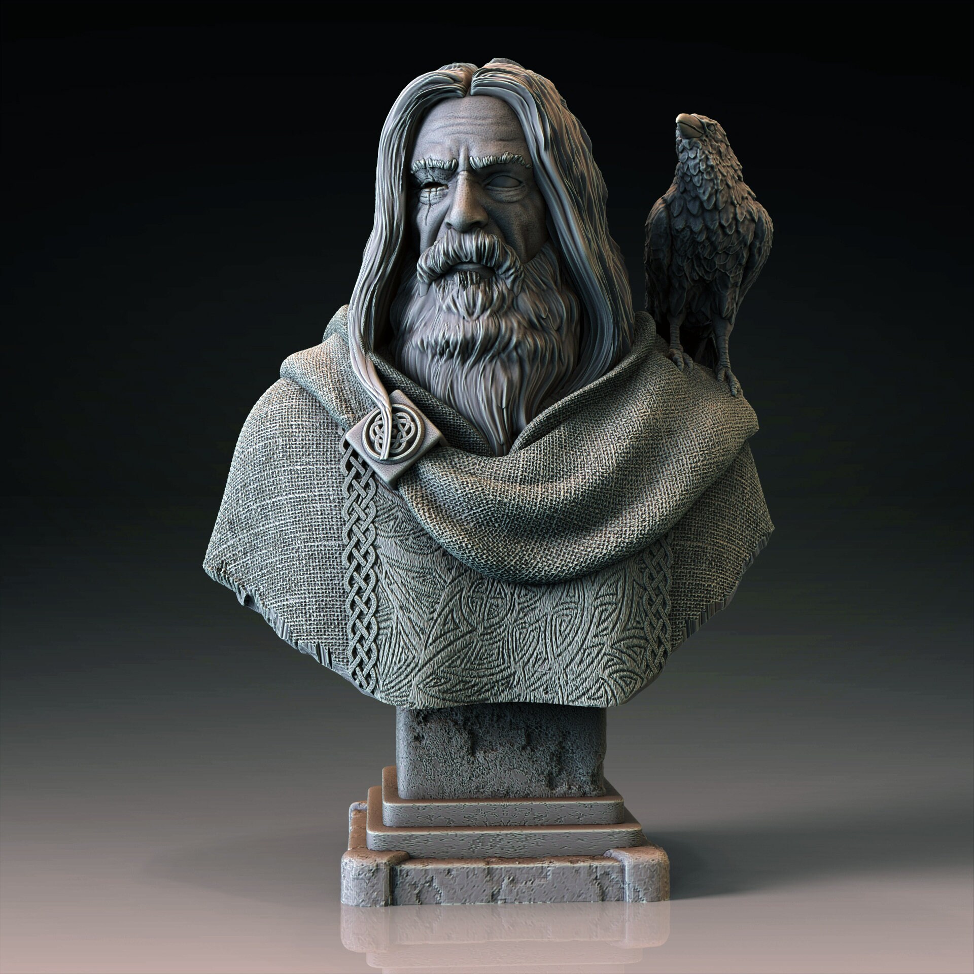 Odin The Wanderer Statue