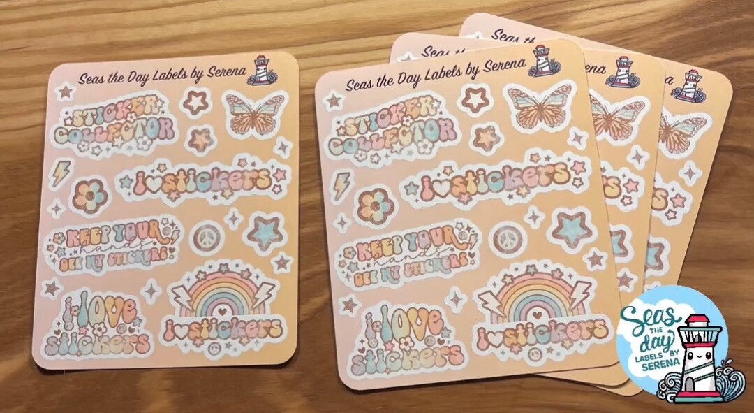 Stickers, Sticker Sheet, Sticker Obsessed, Sticker Collection, Sticker ...