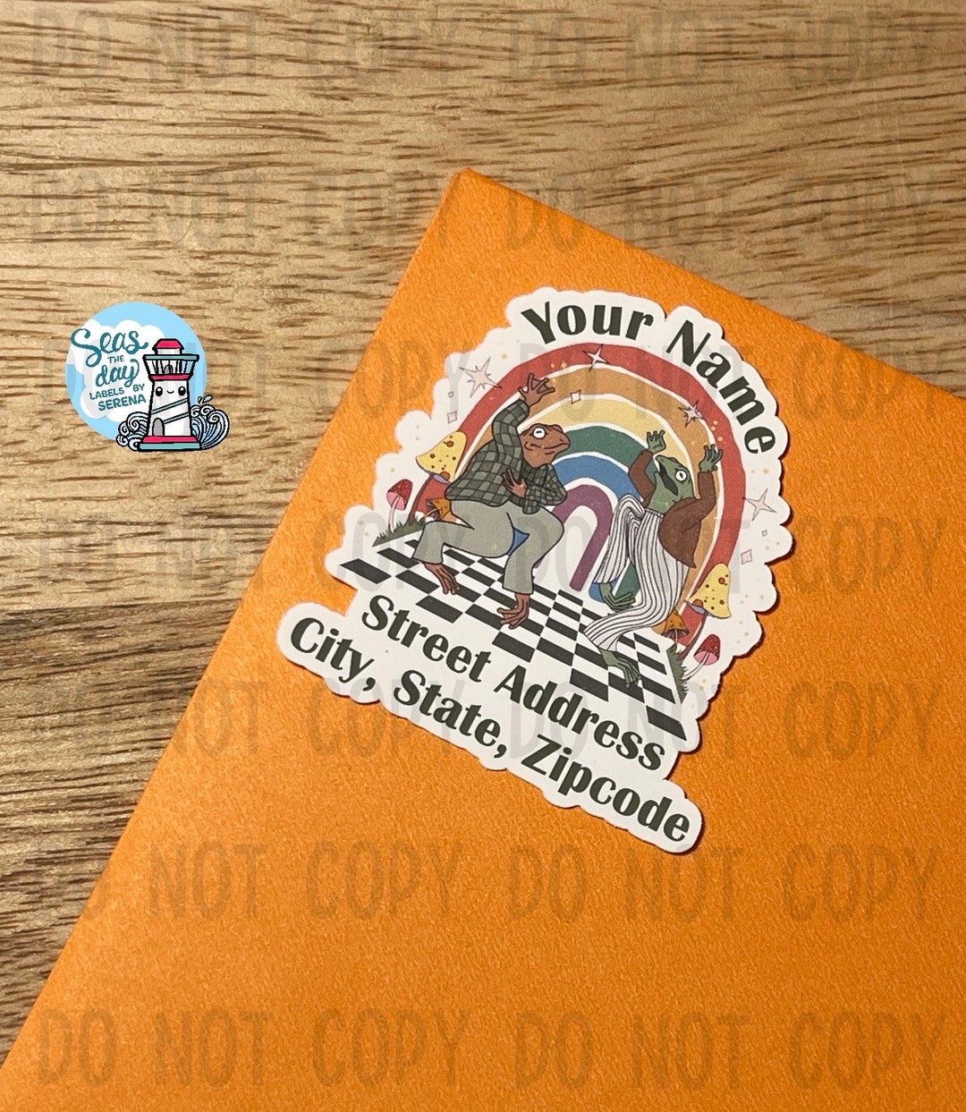 Frog & Toad, Address Label, Penpal Gift, Bestie Gift, Stickers, Addy ...