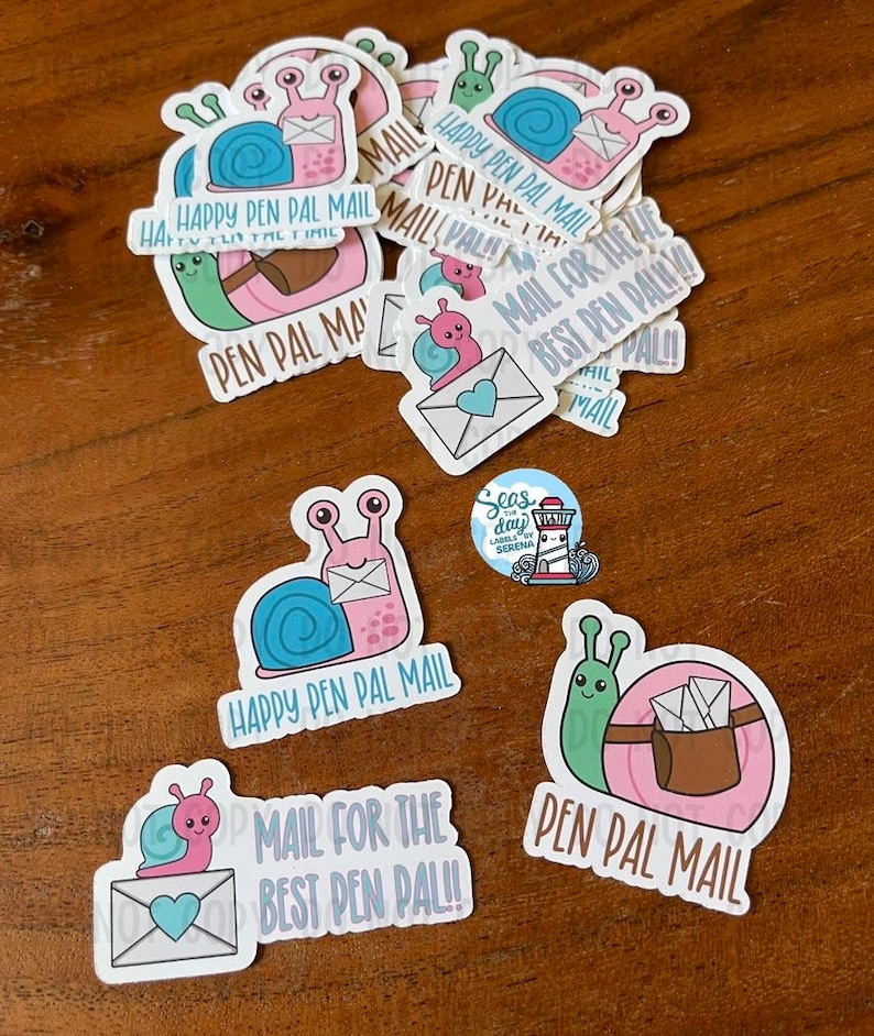 Stickers, Penpal, Snail Mail, Sticker Collection, Sticker Obsessed ...
