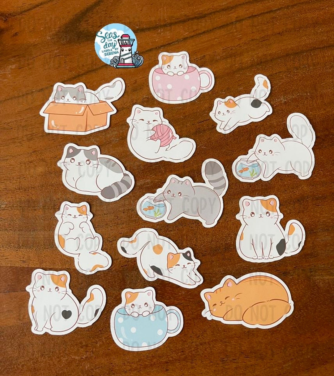 Stickers, Sticker Obsessed, Sticker Collector, Sticker, Cat, Cat Lover ...